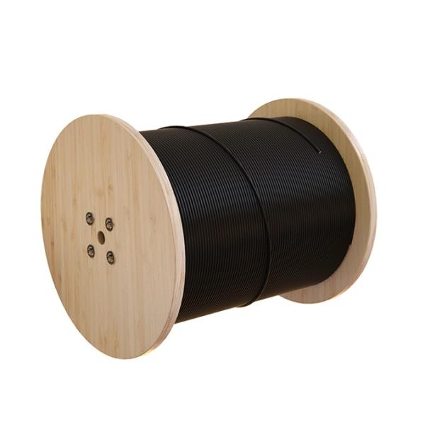 Quality Outdoor Fiber Optic Cable GYFXTY Type With 2 Parallel Frp Uni-tube 4F 6F 12F Span for sale