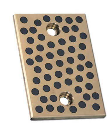 Quality Oilless Plate Plugged Graphite Cast Bronze Wear Plate,With Graphite,High Quality for sale