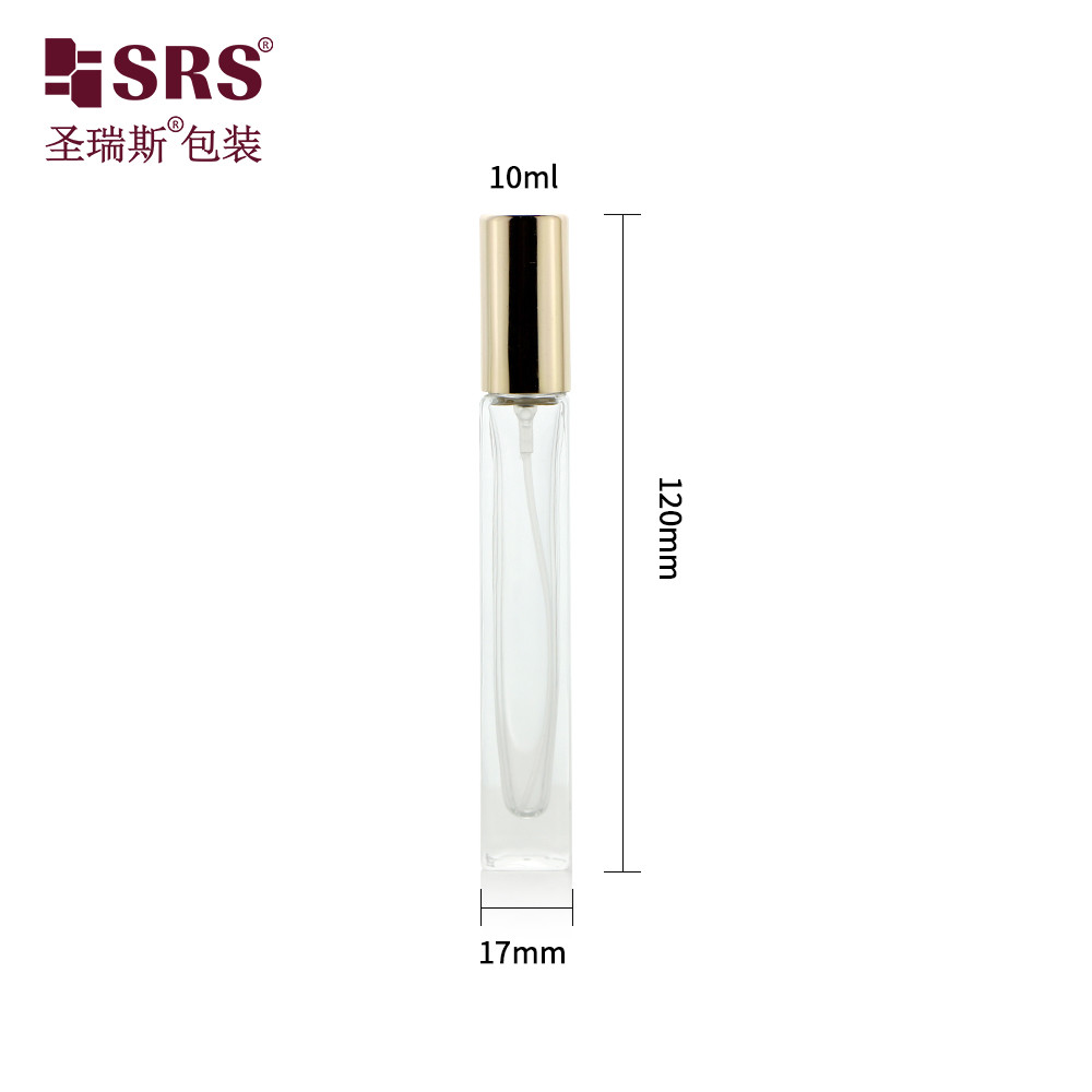 Quality GSB2-10ML Luxury No Leakage Square Shape Customization Sprayer Atomizer Perfume for sale