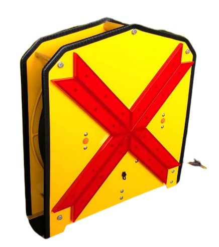 Quality 3500mm Height LED Dynamic Flashing Arrow Boards for sale
