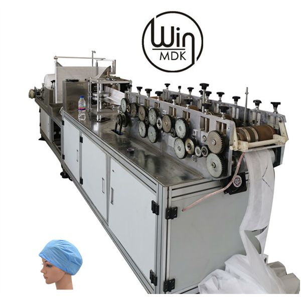 Quality 170pcs/Min Plastic Medical Disposable Head Cap Making Machine for sale
