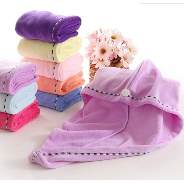 Quality Personalized Superfine Microfiber Turban Towel for Hair Drying for sale