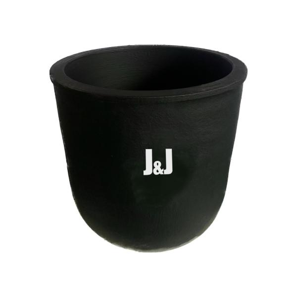 Quality Silicon Carbide Round Conventional Type Crucible 2.21 - 2.25 G/Cm3 Density for sale