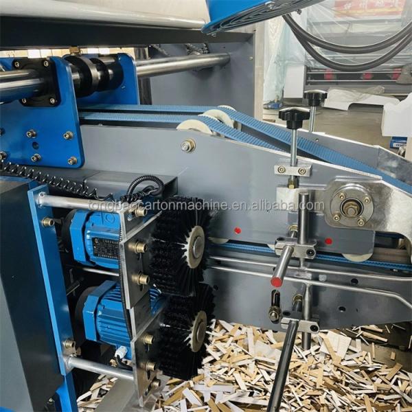Quality Flexible and Precise Flexo Automatic Printing Slotting Die Cutting Machine for sale