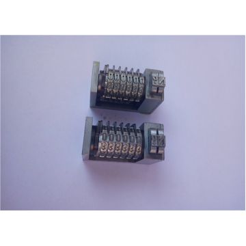 Quality 6 Digit Roman Backward Letterpress Numbering Machine 4X8 With Convex Standard for sale