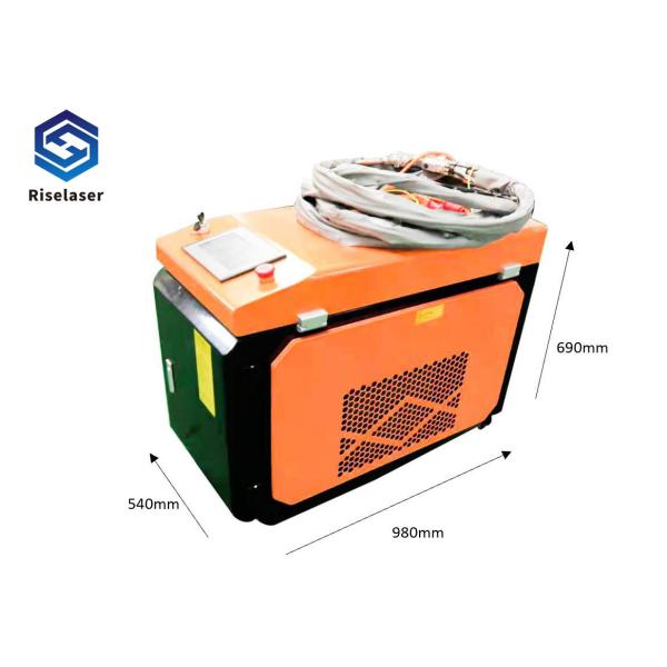 Quality 1000w Fiber Laser Rust Removal Cleaning Machine For Rust Paint Oil Dust for sale