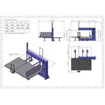 Quality Customized High Performance Sponge Cutting Machine , Circle Horizontal Cutter for sale