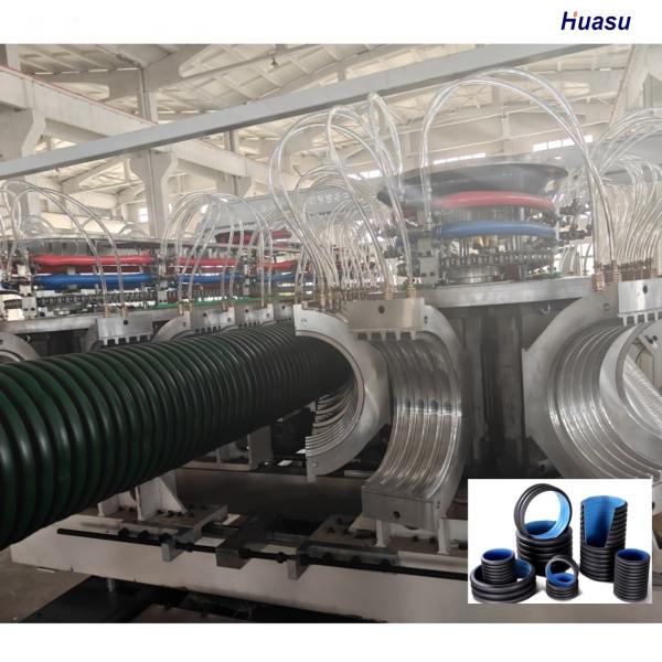 Quality Plastic Pipe Production Extrusion Line With Good Quality Corrugated Pipe Making for sale