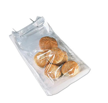 Quality Customized Wicketed Poly Bags Recyclable Polythene Food Bags for sale