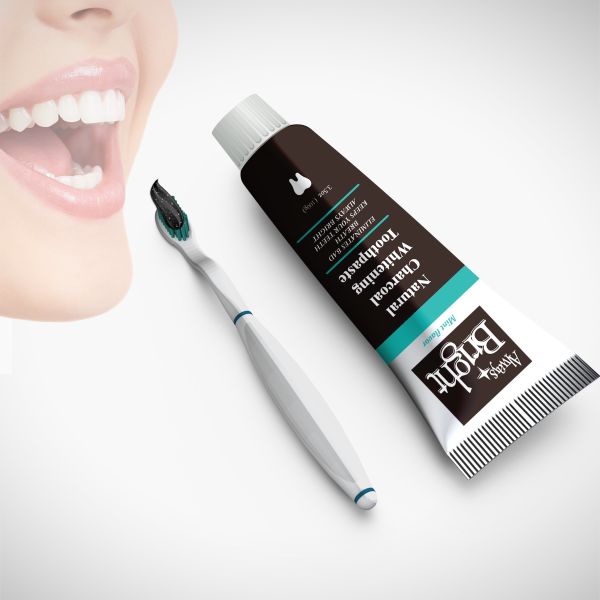Quality OEM Coconut Activated Charcoal Teeth Whitening Toothpaste Private Label for sale