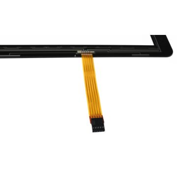 Quality Pure Flat 18.5" 5 Wire Resistive Touch Panel Screen With Black Frame for sale