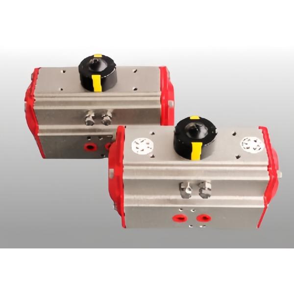 Quality Hard Anodizing Single Action Pneumatic Actuator Simple Effect Pneumatic Valve Actuator for sale