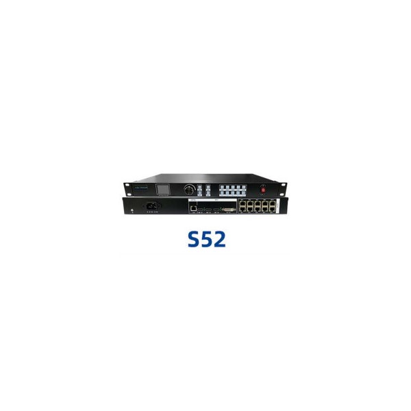 Quality Sysolution 2 in 1 Video Processor S52 10 Ethernet ports 6.5 million Pixels RJ45 1000BaseTX for sale