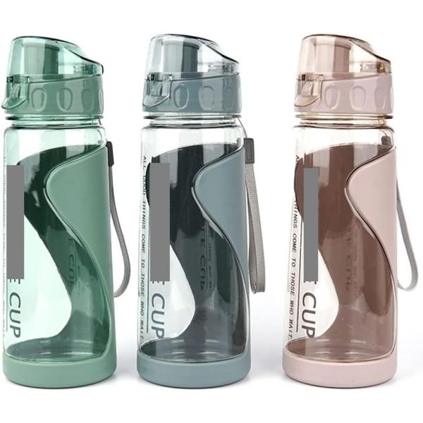 Quality PLASTIC Flip Top 570ML Sports Water Bottles for Adults Portable Leak-proof and BPA Free for sale