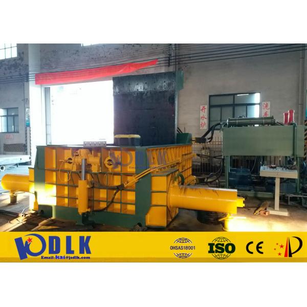 Quality Automatic 60kw Tcm Recycling Scrap Metal Baler for sale