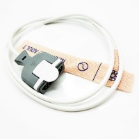Quality 11 Pin Pulse Oximeter Adhesive Sensor , 0.9m Length Pediatric Spo2 Sensors for sale