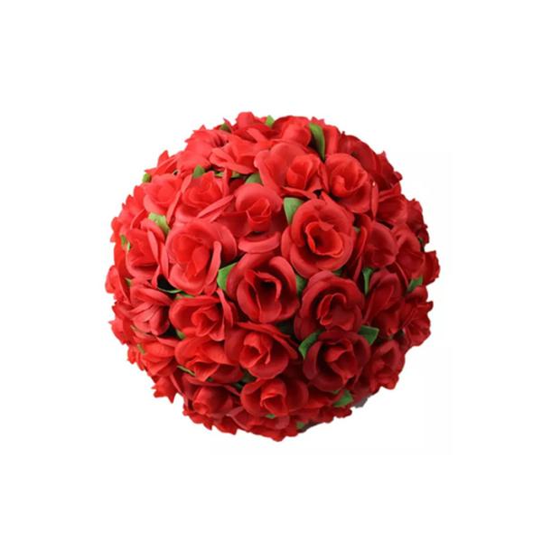 Quality 8 Inch Wedding Artificial Flower Balls Hanging 500g/Piece for sale