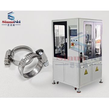 Quality German Type Hose Clamp Production Line Hose Clamp Assembly Machine 1 Ton for sale