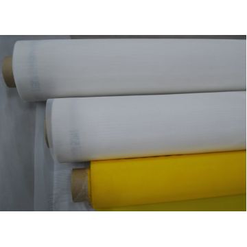 Quality 110T 40 Micron White Polyester Screen Printing Mesh 144 Inch for sale
