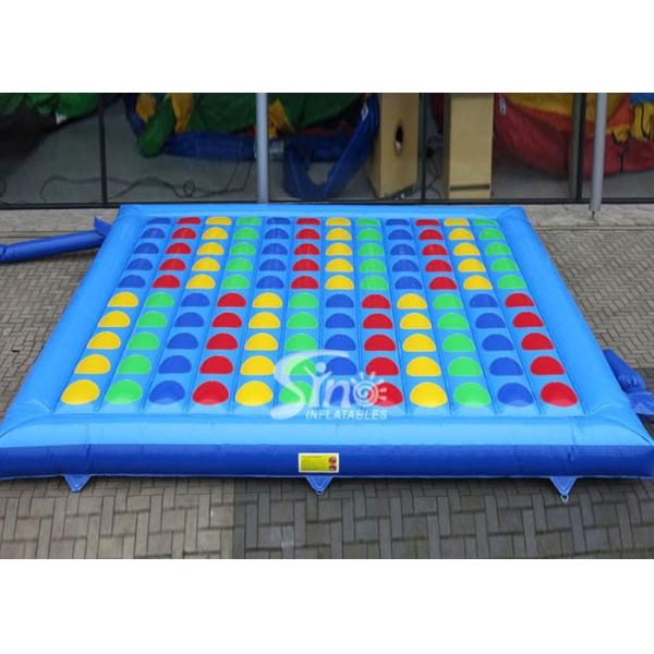 Quality Custom made giant inflatable twister mattress for outdoor N indoor games for sale