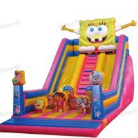Quality 14 Years Up Commercial Inflatable Bouncer Castle with Slide and Packing Bag for sale