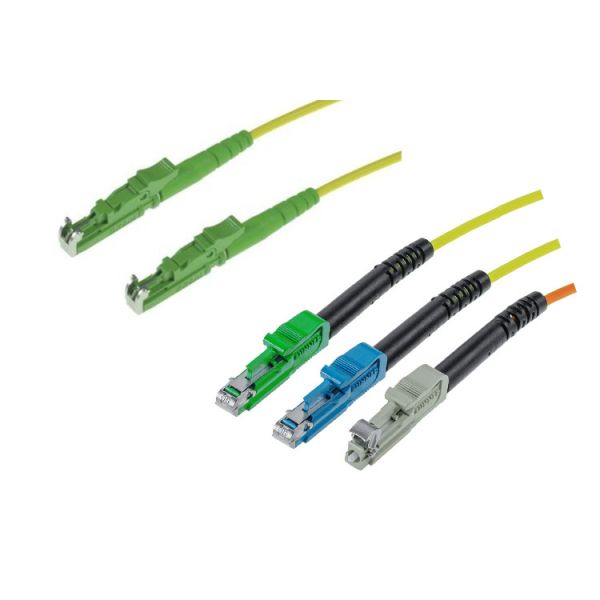 Quality High Speed E2000 Duplex Simplex Fiber Optic Patch Cords APC UPC LSZH Fiber Patch for sale