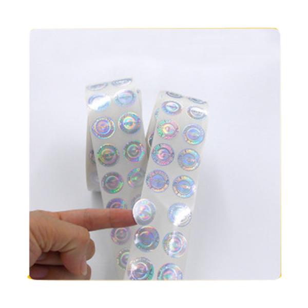 Quality Hot Stamping Custom Size Tamper Evident Security Labels for sale
