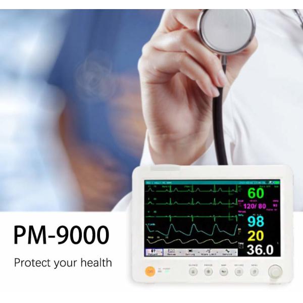 Quality ECG 10 Inch Portable Vitals Machine Supports 6 Parameters for sale