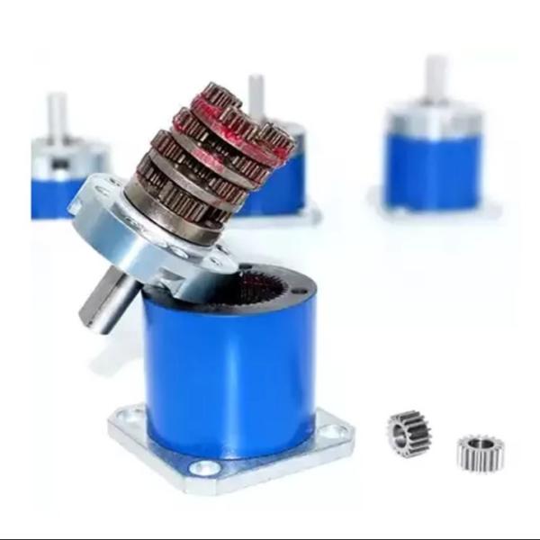 Quality 42mm Planetary Gear Stepper Motor Reducer low noise 4 leval stages for sale