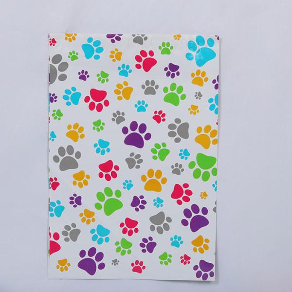 Quality Custom Size Printed Plastic Poly Mailer Bags Tailored Fit Max Width 70cm for sale