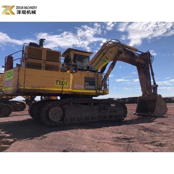 Quality 200 Ton Used Komatsu PC2000 Secondhand Excavator PC2000-8 for sale
