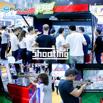 Quality Projector Screen Shooting Game Machine Real Sence Shooting Hunting Hero 4 for sale