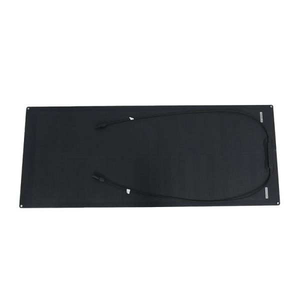 Quality ETFE Surface 100W Black Flexible Solar Panel For Off Grid for sale