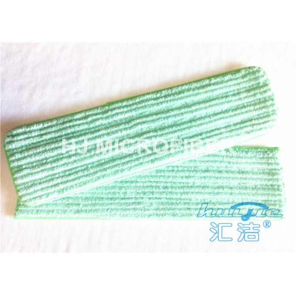 Quality Strip Microfiber Floor Mop Pad For Kitchen Cleaning , Flat Floor Mop for sale