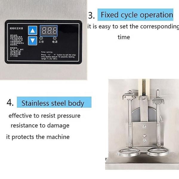 Quality Automatic opereted mango shake juice machine milk tea shaking machine milk tea for sale