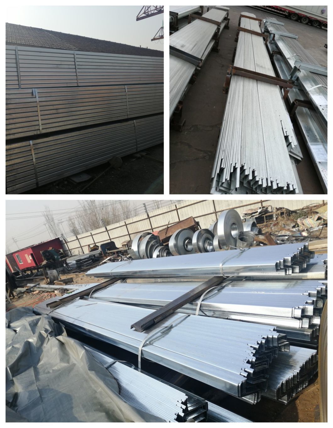 Prefab Steel Structure Dairy Cow Shed Farm Prefabricated Steel Structure Farm