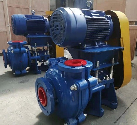 Quality Polyurethane Lined 30KW Heavy Duty Slurry Pump Driven By Electric Motor for sale