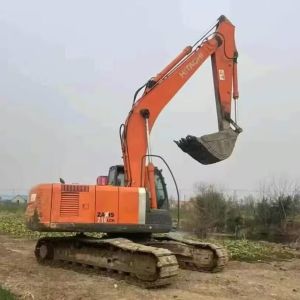 Quality Mini Hydraulic Used Excavator Digger HITACHI Zax210 For Demolition Work for sale
