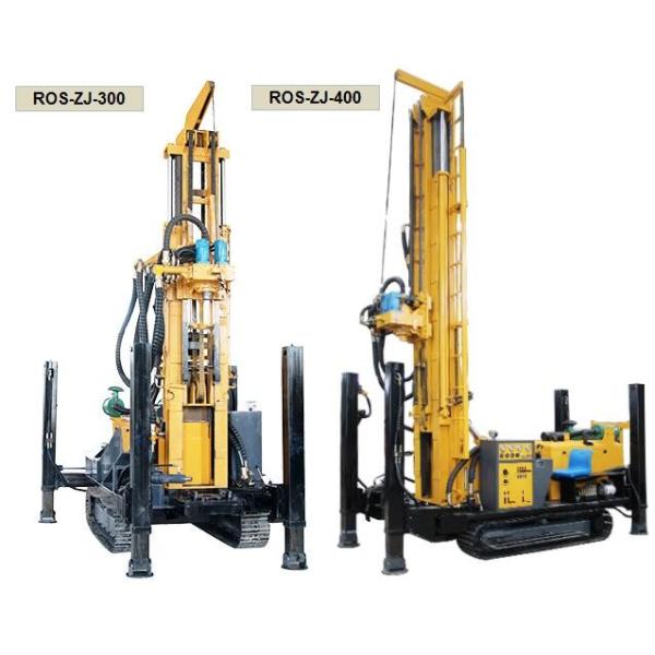 Quality Multifunctional Rotary Water Well Drilling Rig Machine With Crawler Pneumatic for sale