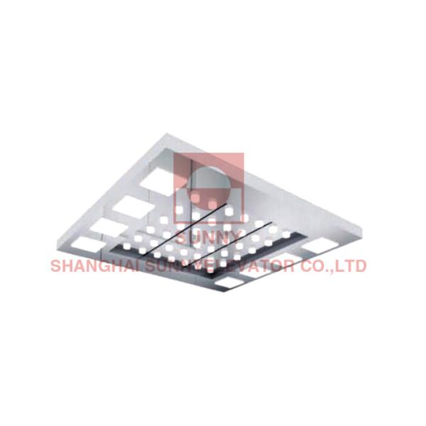 Quality Stainless Steel Square Tube Frame Elevator Ceiling Down Light With Elevator for sale