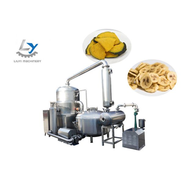 Quality SS 304 Vacuum Banana Chips Making Machine / Potato Chip Fryer Equipment for sale