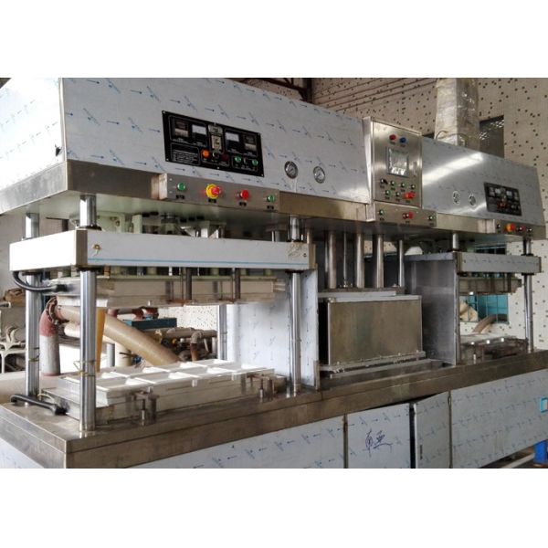 Quality Semi Automatic Paper Pulp Molded Paper Plate Making Machine for Food Container for sale