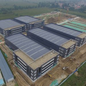 Quality H Shape Hot Rolled Steel Buildings Steel Framed Architecture Structure Stadium for sale