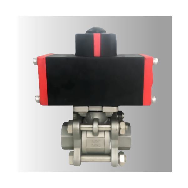 Quality SS304 Pneumatic Actuated Ball Valve Customized BSP Thread Ball Valve for sale