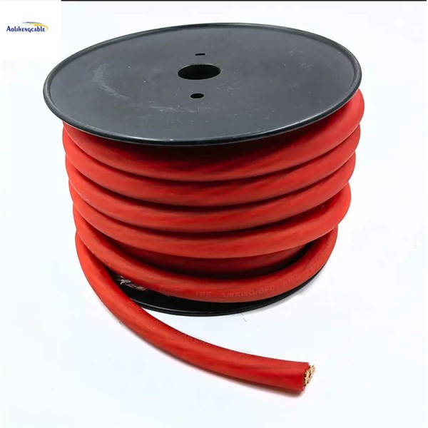 Quality 2 AWG Flexible Audio Cable Audio Power Cable With Customized Jacket Color for sale