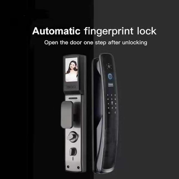 Quality Household Tuya Wifi Smart Door Lock With Face Recognition for sale