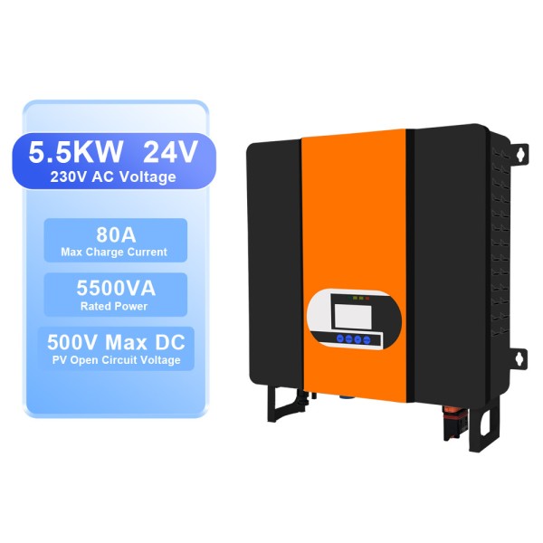 Quality MPPT Solar Controller 48V DC to 110V 220V 230V Pure Sine Wave Solar Hybrid Inverter for Power Conversion for sale