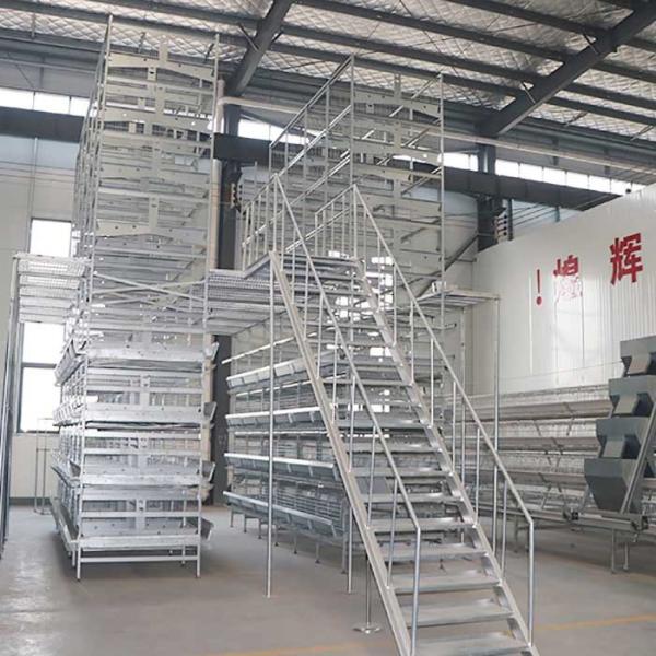 Quality 0 - 20kw Layer Chicken Cage 380V Voltage With Temperature Control System for sale