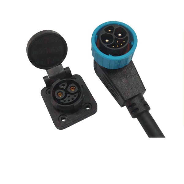 Quality 300A EV High Voltage Wiring Harness New Energy Power Connector Cable 1500V for sale