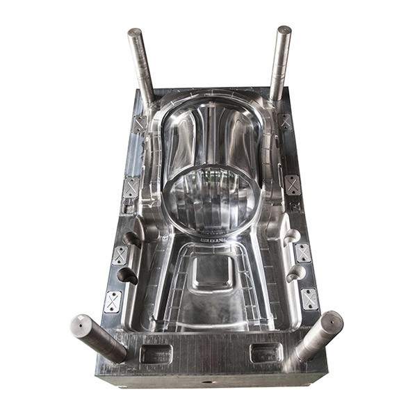 Quality Hot Cold Runner Plastic Injection Mould For Armless Chair Simple Structure for sale
